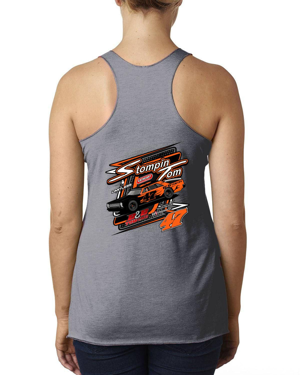 Women's Racerback Tank Top with Printed Design – EPIC Racewear.