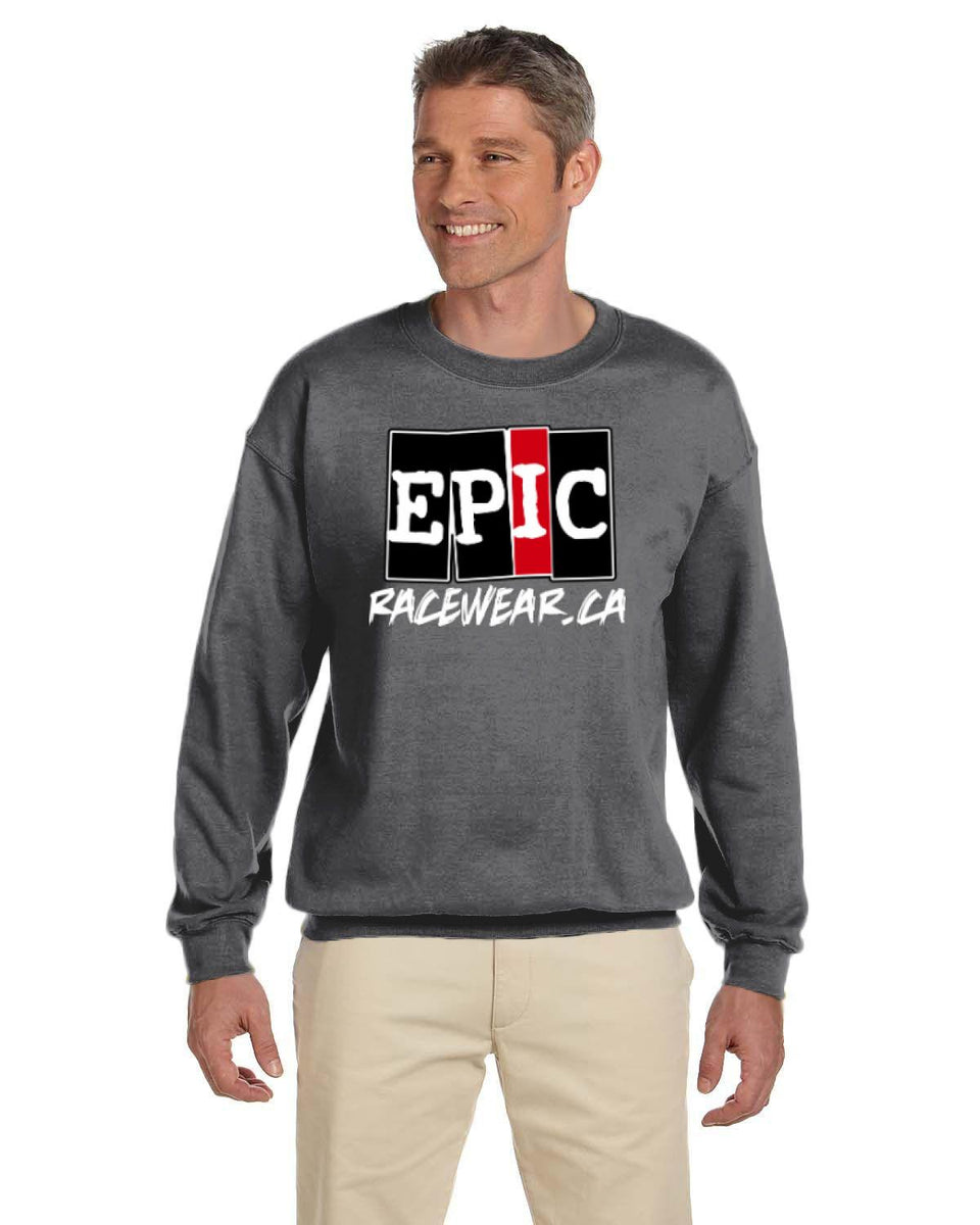 50/50 Cotton-Polyester Sweatshirt with Printed Design – EPIC Racewear.